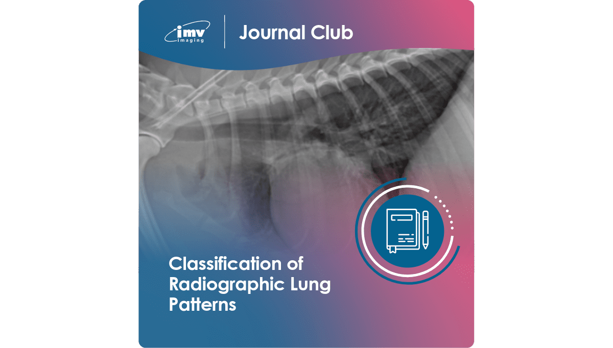 Radiographic Lung Pattern Classification | Veterinary Imaging
