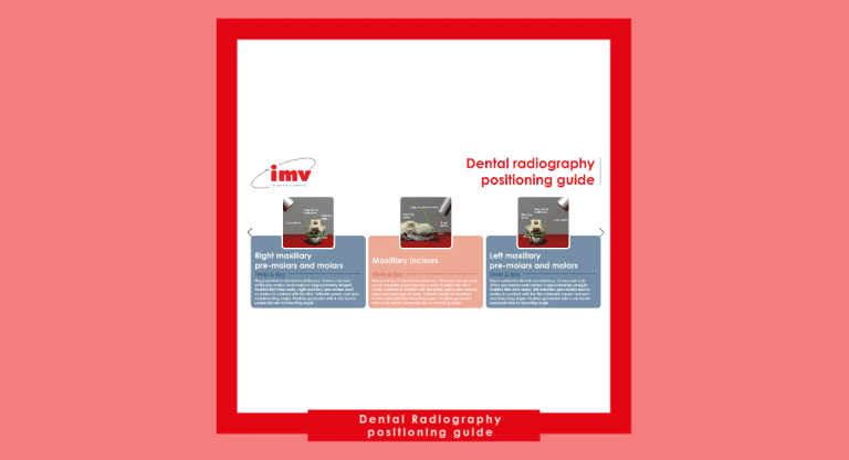 Dental Radiography Positioning Guide | IMV Imaging