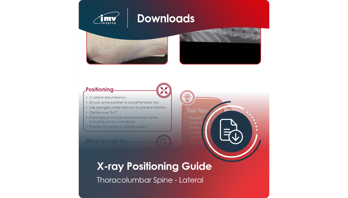 Thoracolumbar X-ray positioning guide: Free Download