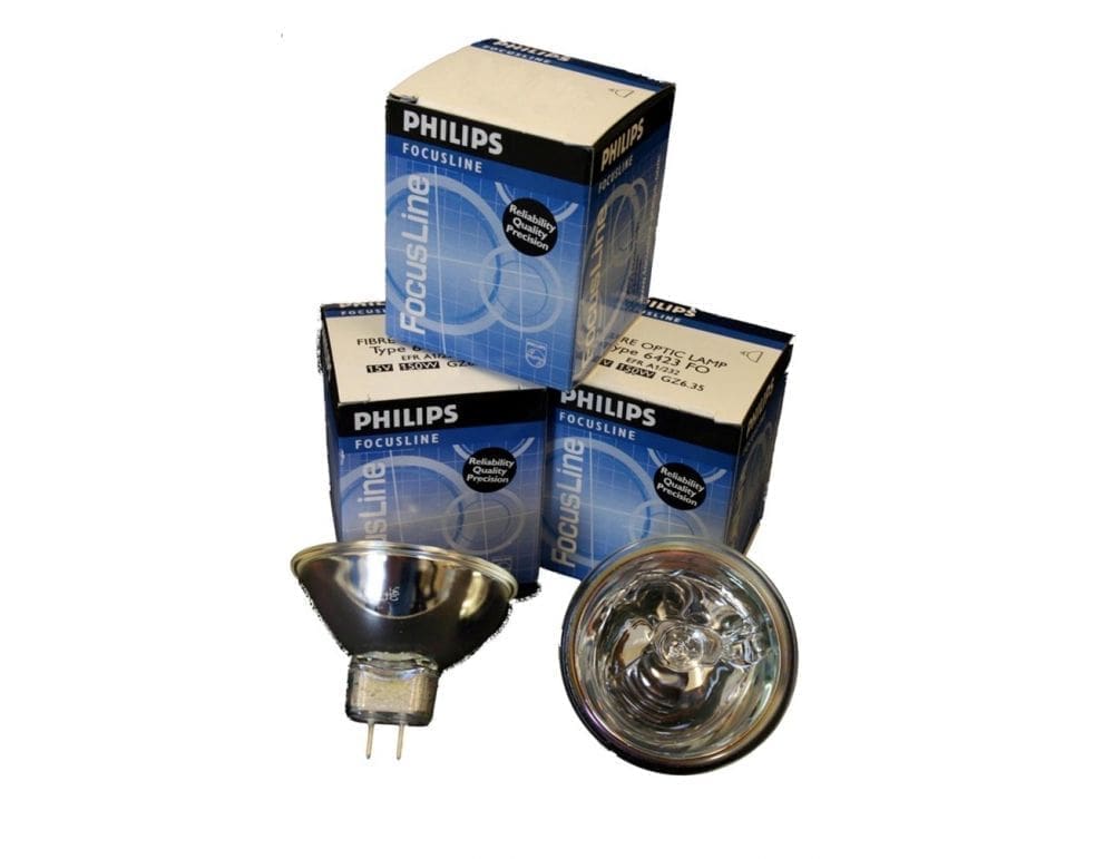 Halogen Bulbs 100w / 12v, pack of 3 | IMV Imaging