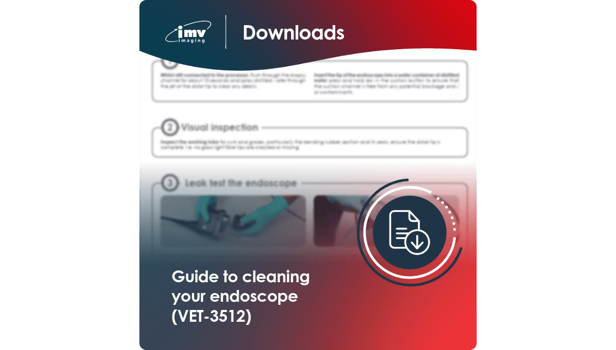 Guide to cleaning your endoscope (VET-3512)