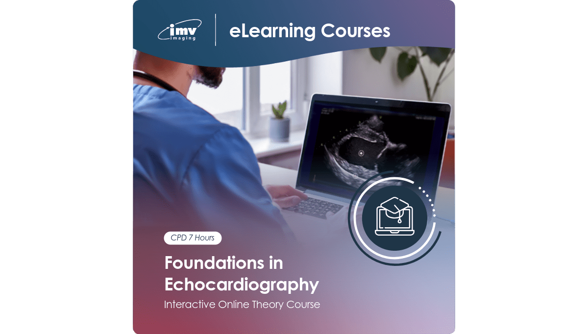 Foundations in Echocardiography Online CPD Course | IMV imaging